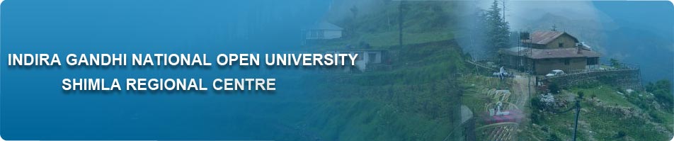 IGNOU-RC-Shimla- Announcements - Archives IGNOU-RC-Shimla- Announcements - Archives